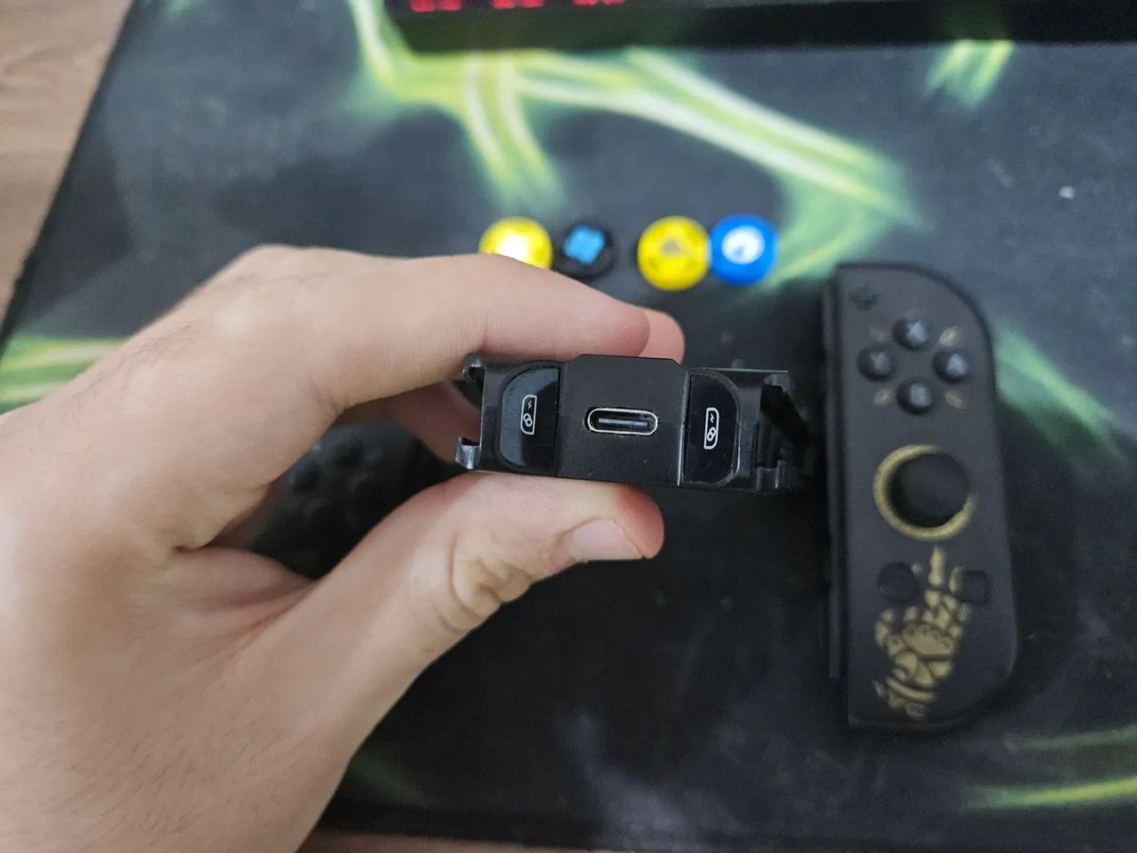 Controlador joycons Nintendo switch - Joy Pad-Controller e Base ...