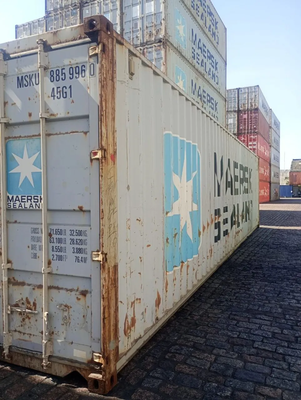 "container 12m" no Brasil
