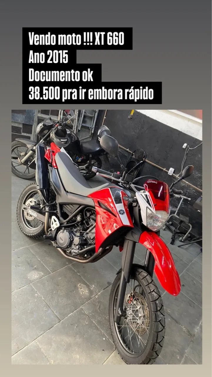 Motos YAMAHA XT no Brasil