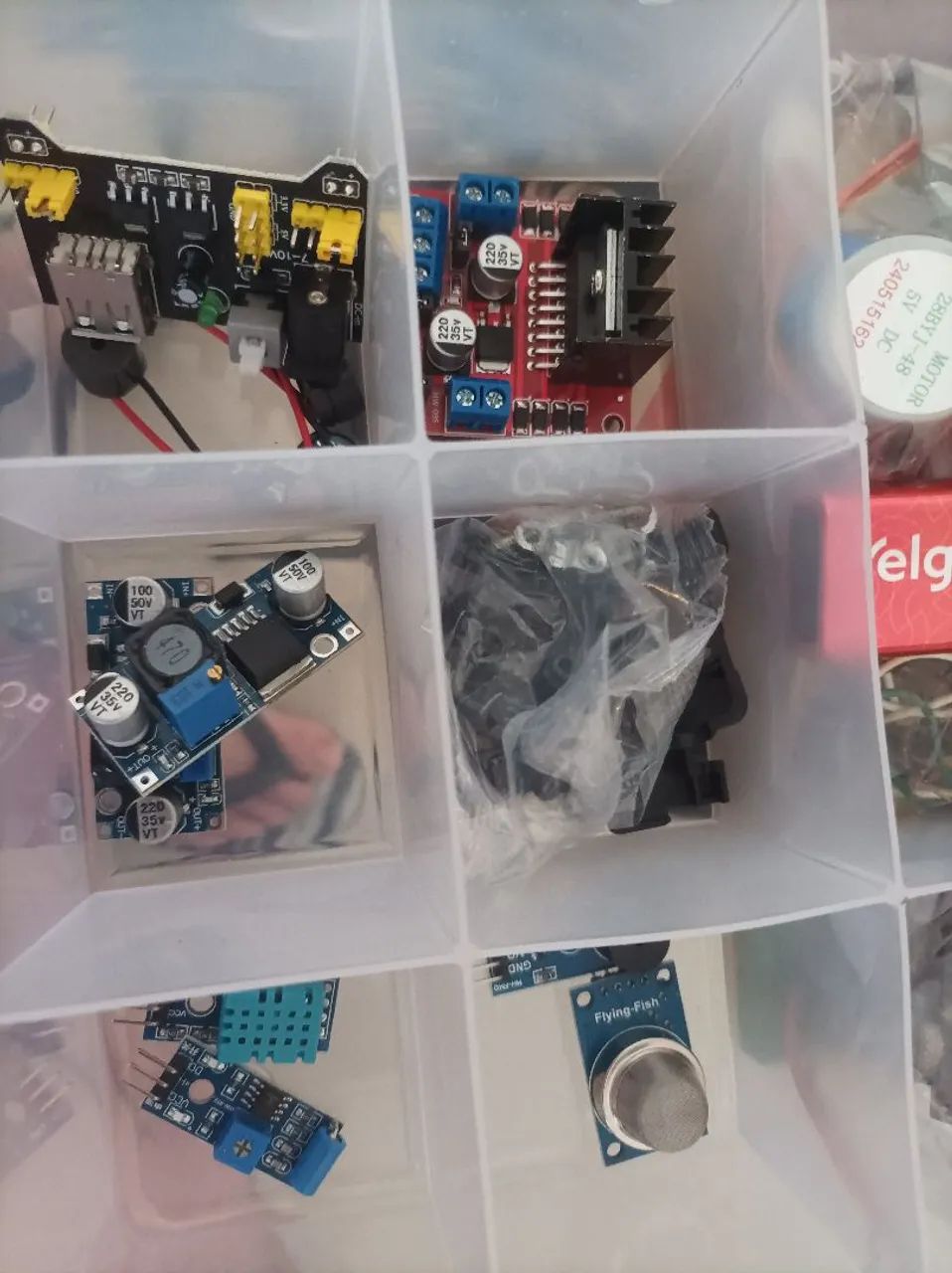 Kit Robótica para Arduíno e/ou Python - Peças de Hardware - Estância ...