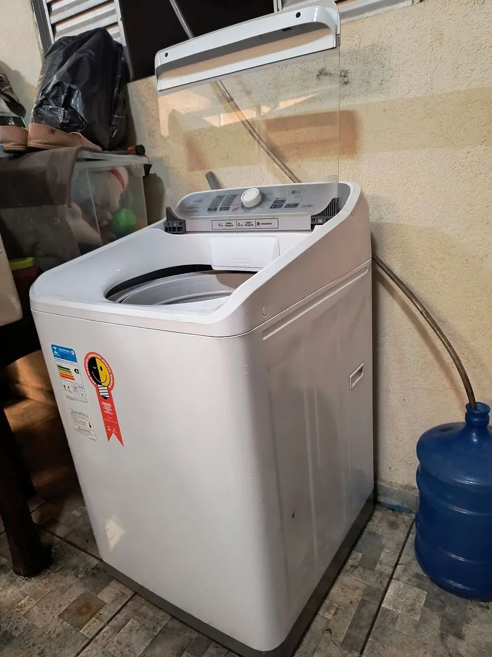 Máquina de Lavar Panasonic 14 Kg com Sistema de Lavagem Ciclone NA ...