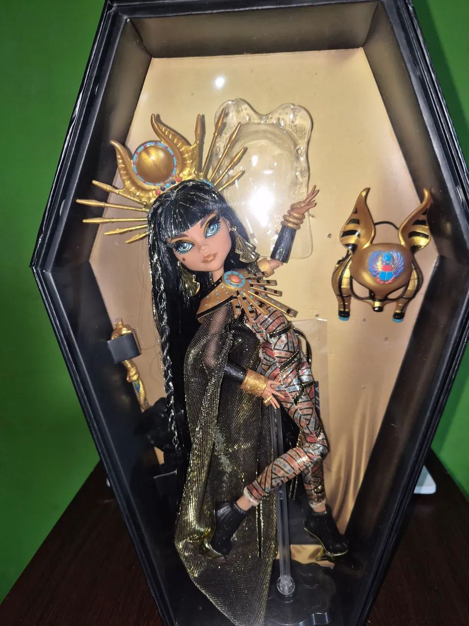 Monster High Haunt Couture Midnight Runway Cleo De Nile - Brinquedos e ...