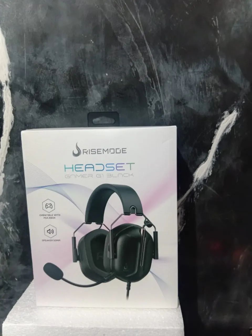 Headset Gamer Rise Mode G1, Drivers 50mm, P3 3.5mm, Preto - RM-HS-G1-FB ...