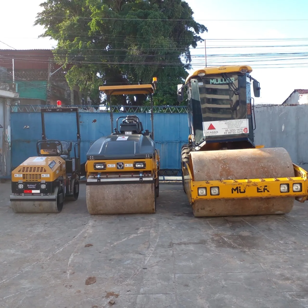 "rolo compactador liso" no Brasil