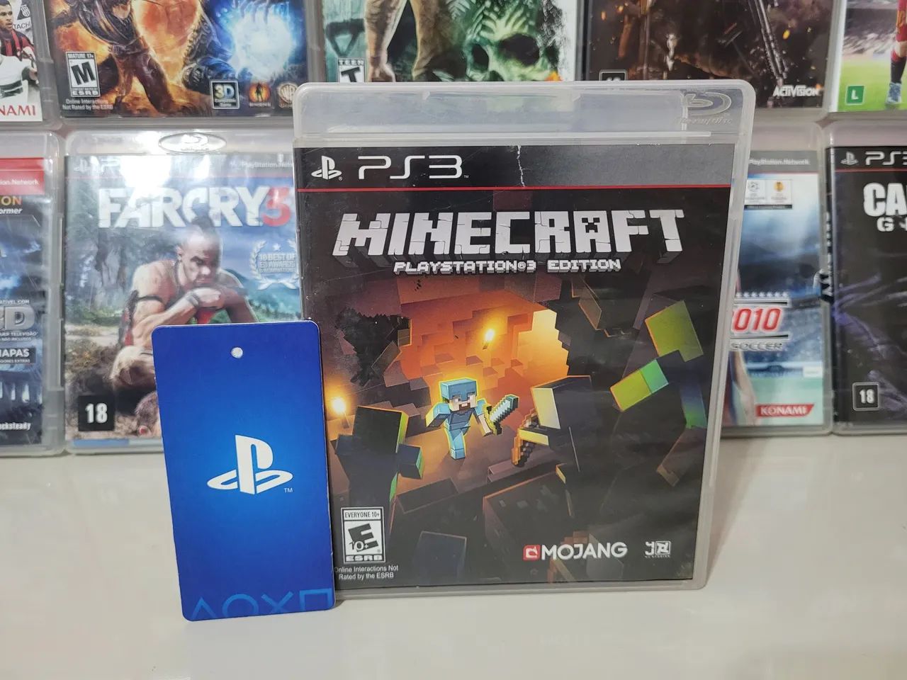 Minecraft PS3 - CD Original Mídia Física Usado - Jogos de Vídeo Game ...