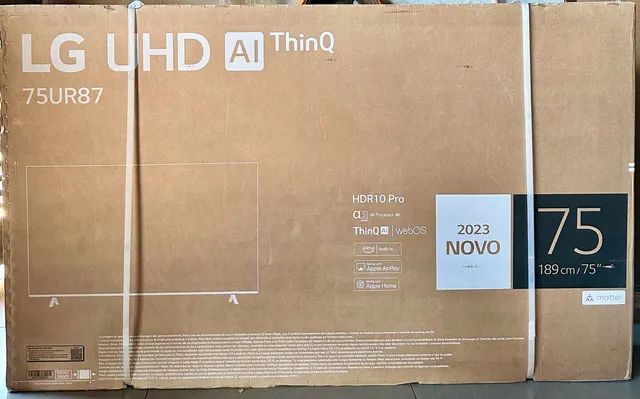 "smart tv 75 polegadas 4k" no Brasil