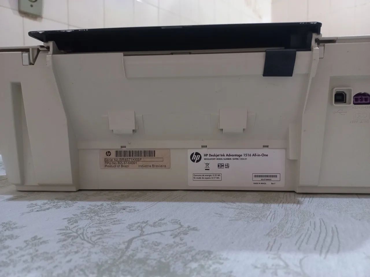 Impressora HP Deskjet Ink Advantage 1516 , jato de tinta tipo de ...