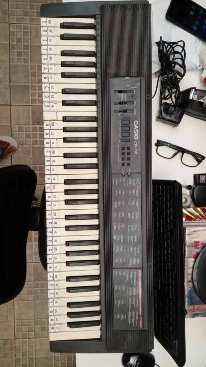 Teclado Casio Ctk 450 - Instrumentos musicais - Céu Azul, Belo ...