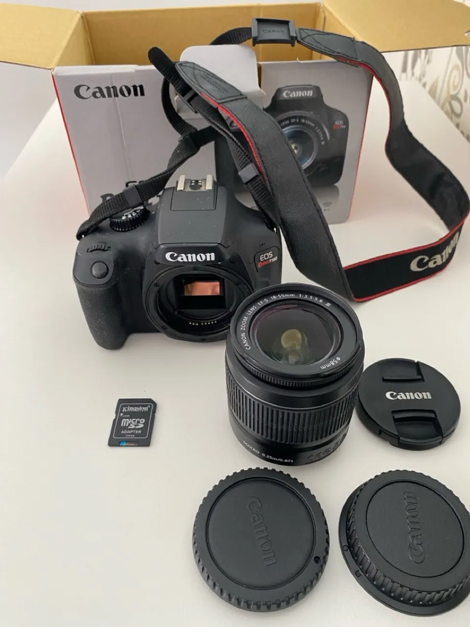 "canon t100" - Câmeras e Filmadoras no Brasil