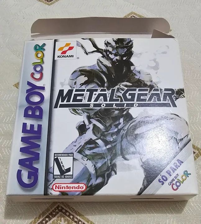 Metal Gear Solid - Game Boy Color - Jogos de Vídeo Game - Quintino ...