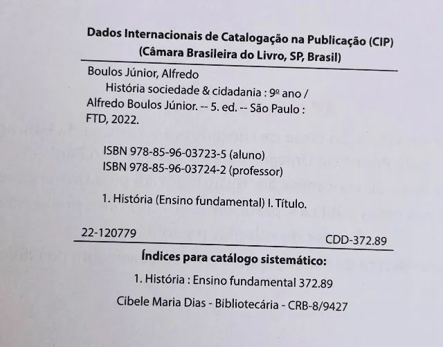 História - Sociedade e Cidadania - 9o ano - Livros e revistas - Tijuca ...
