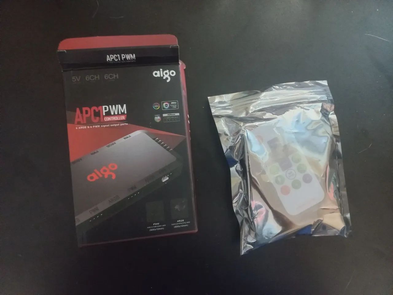 Controladora Aigo APC1 PWM ARGB - Conectividade e Dispositivos de Rede ...