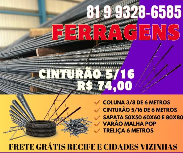 Ferragens em Pernambuco