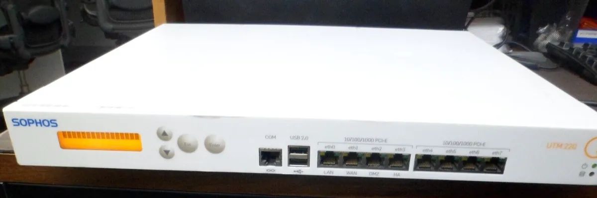 Firewall Sophos XG 230 UTM - Conectividade e Dispositivos de Rede ...