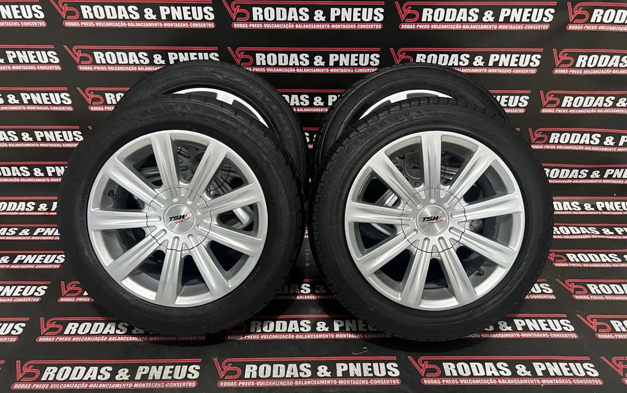 JOGO RODA 15 TSW DEVINE 4x100 4x108 - Peças para carros, vans e ...