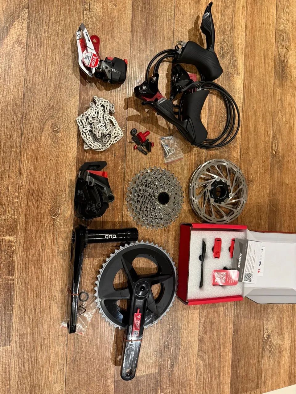 Grupo Sram Rival completo sem uso - Ciclismo - Setor Central (Gama ...