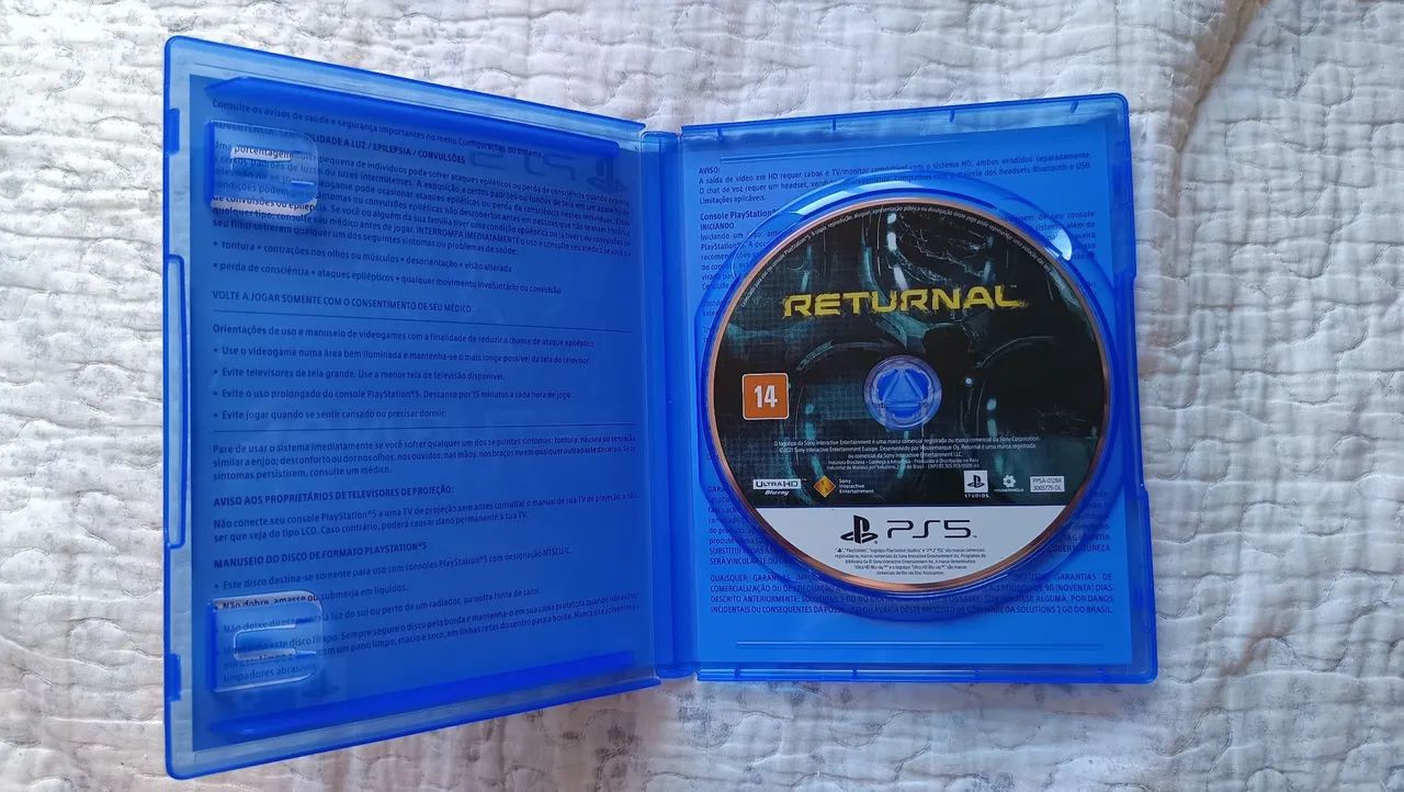 Returnal PS5 Mídia Física - Jogos de Vídeo Game - Petrópolis, Natal 1468136567 | OLX