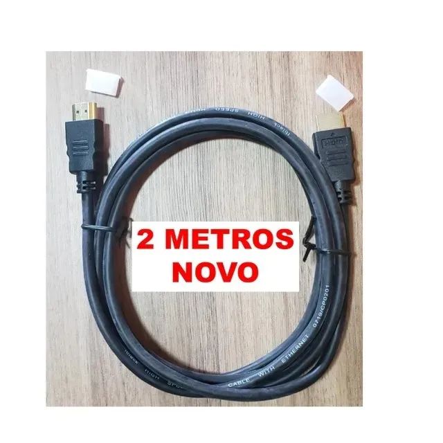 Novo. Cabo Hdmi 2m Fullhd 4k TV Tb box Xbox Ps3. Lacrado Embalado - Periféricos e Acessórios de ...