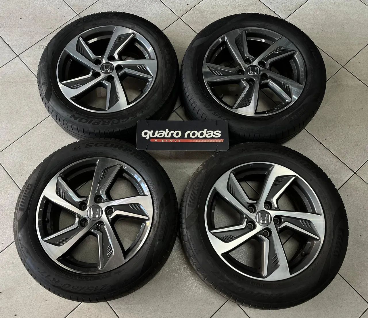 Rodas aro 17 Original Honda New HRV - Carros, vans e utilitários - Vila Metalúrgica, Santo André ...