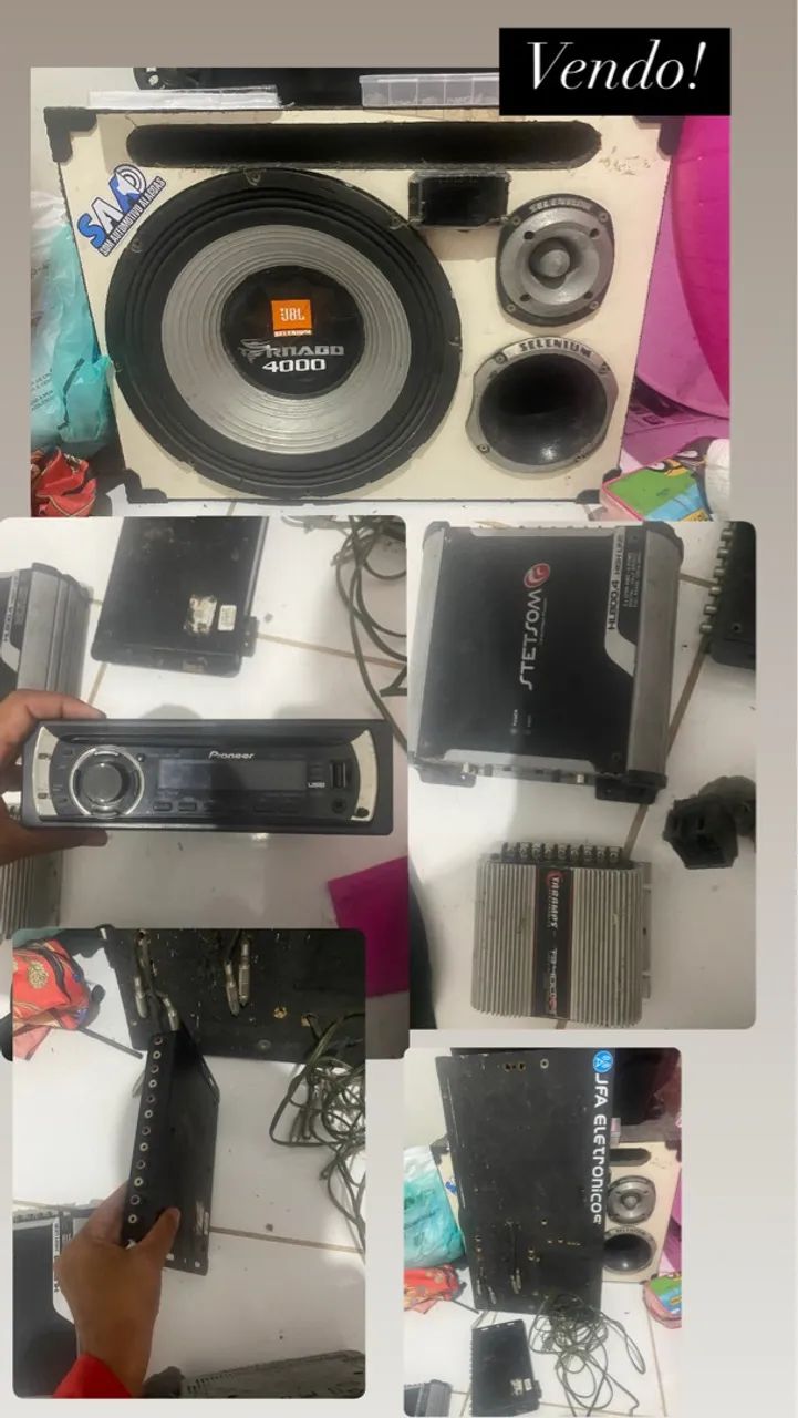 Som Auto Completo - JBL, Pioneer, Taramps, Stetsom e JFA - Aparelhos de ...