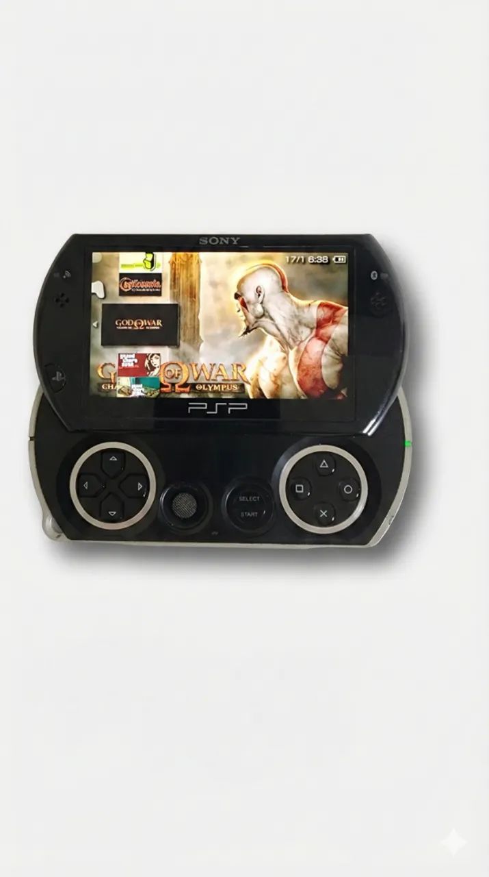PSP Go Sony Desbloqueado + Jogos + Carregador - Pronto para Jogar (Leia ...