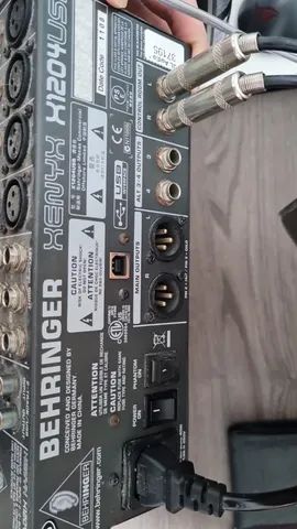 "mesa de som behringer 1204" no Brasil