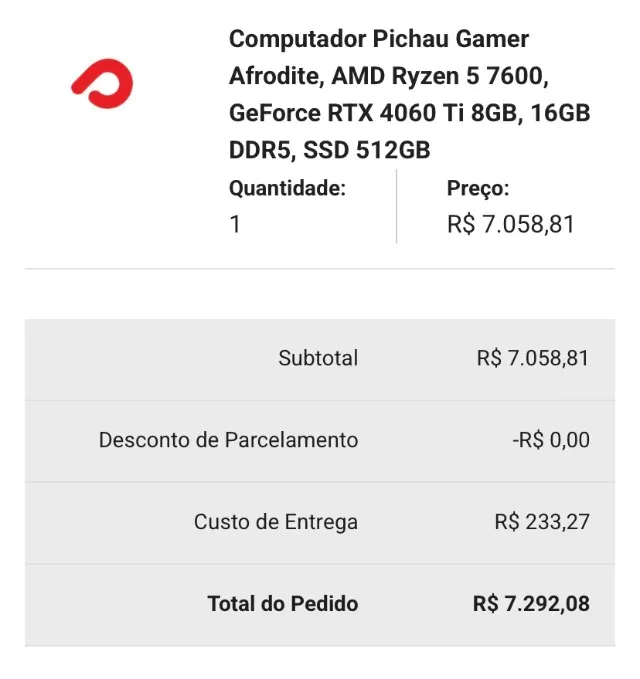 "pc pichau" - Computadores e Desktops no Brasil