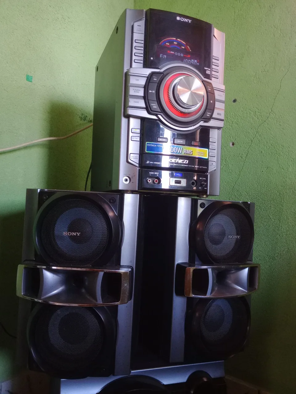 "aparelhos de som antigos sony" no Brasil