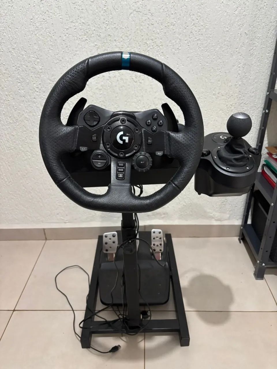 Logitech G923 Ps/pc + Cambio + Cockpit - Peças e Acessórios de Vídeo ...