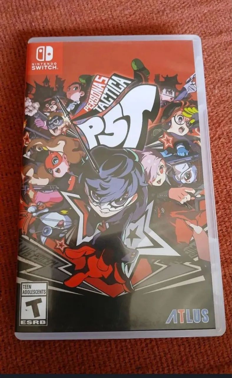 Persona 5 Tática Nintendo Switch - Jogos de Vídeo Game - Parque São ...
