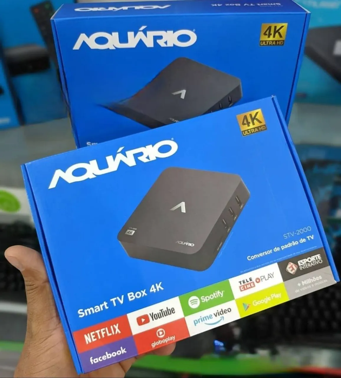"tv box 4k" no Brasil