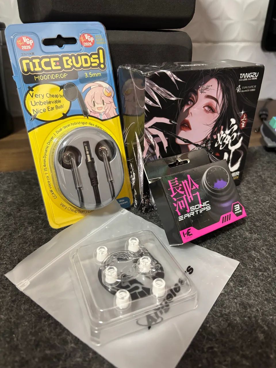 Tangzu Wan'er 2 + Moondrop Nicebuds + Eartips - Fones de Ouvido ...