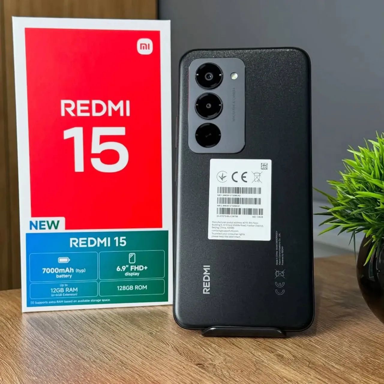 XIAOMI REDMI 15, 8GB/256GB, NOVO - Celulares e Smartphones - Centro ...