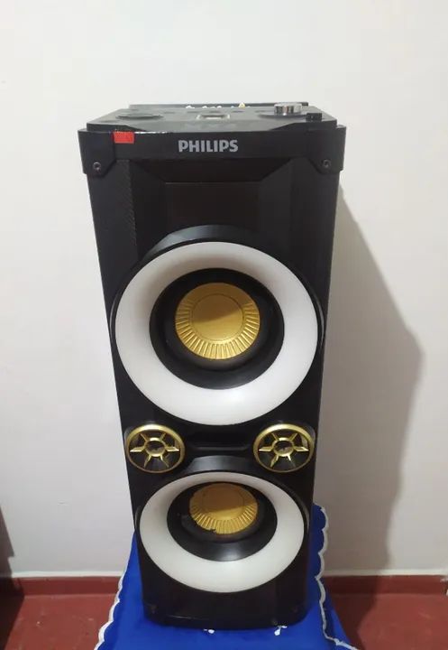 Caixa Torre Philips Nx4 - NTX400X/78 900W RMS - Não Liga - Aparelhos de ...