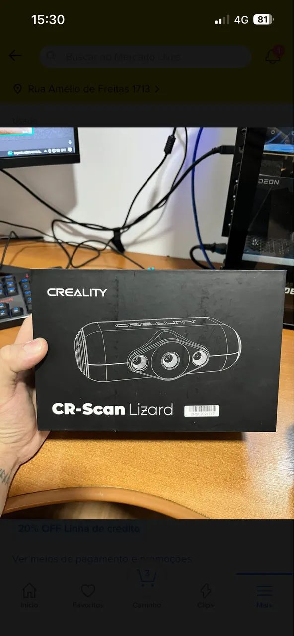 Scanner 3D Creality Lizard - Periféricos e Acessórios de Computador ...