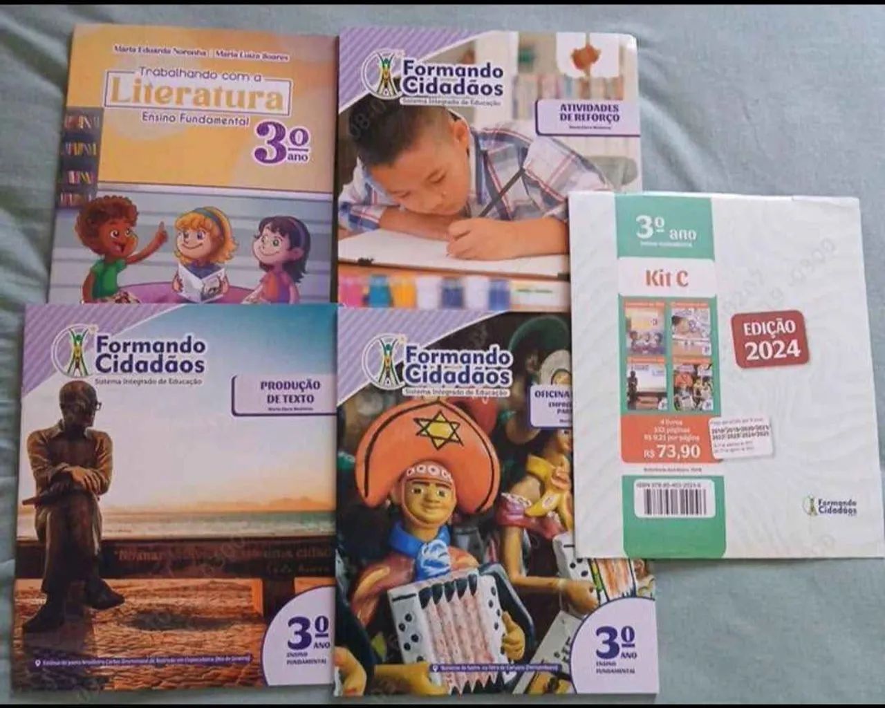 Kit completo Formando cidadãos 3* Ano- autora Maria Clara medeiros ...