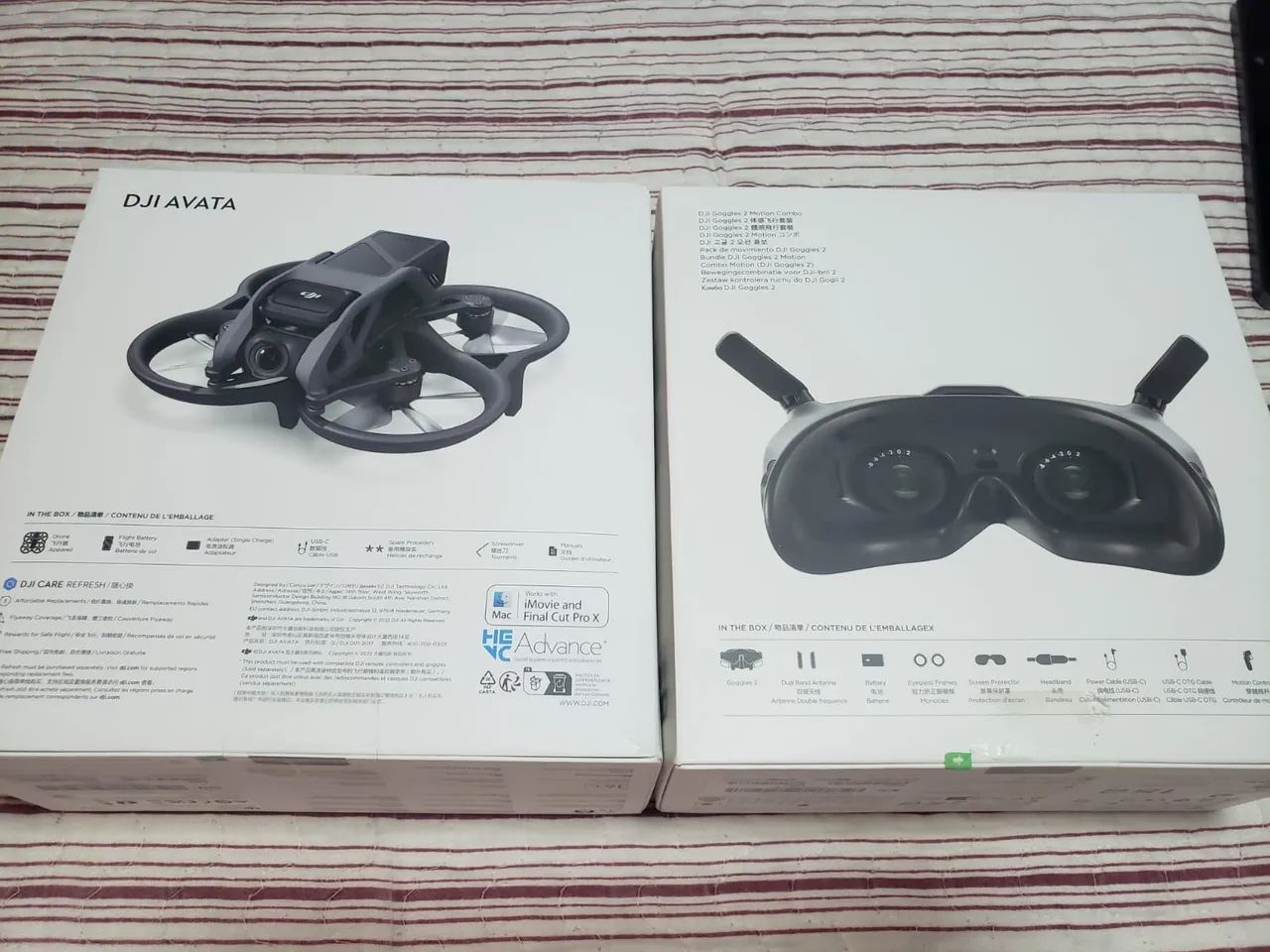 Vendo Drone Avata e Conjunto de Baterias Extras - Drones - Setor Rio ...