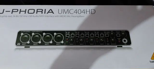 "placa behringer" no Brasil