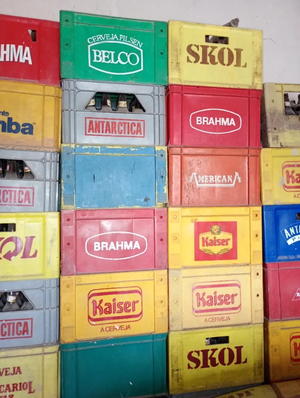 "engradados de cervejas" no Brasil