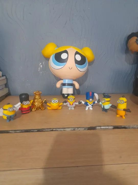 Bonecos Minions e Bubbles Powerpuff Girls - Brinquedos e Jogos - Vila ...