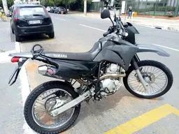 Escapamento belparts xtz-250 lander/tenere inox azul (anos 2006 a 2024 ...