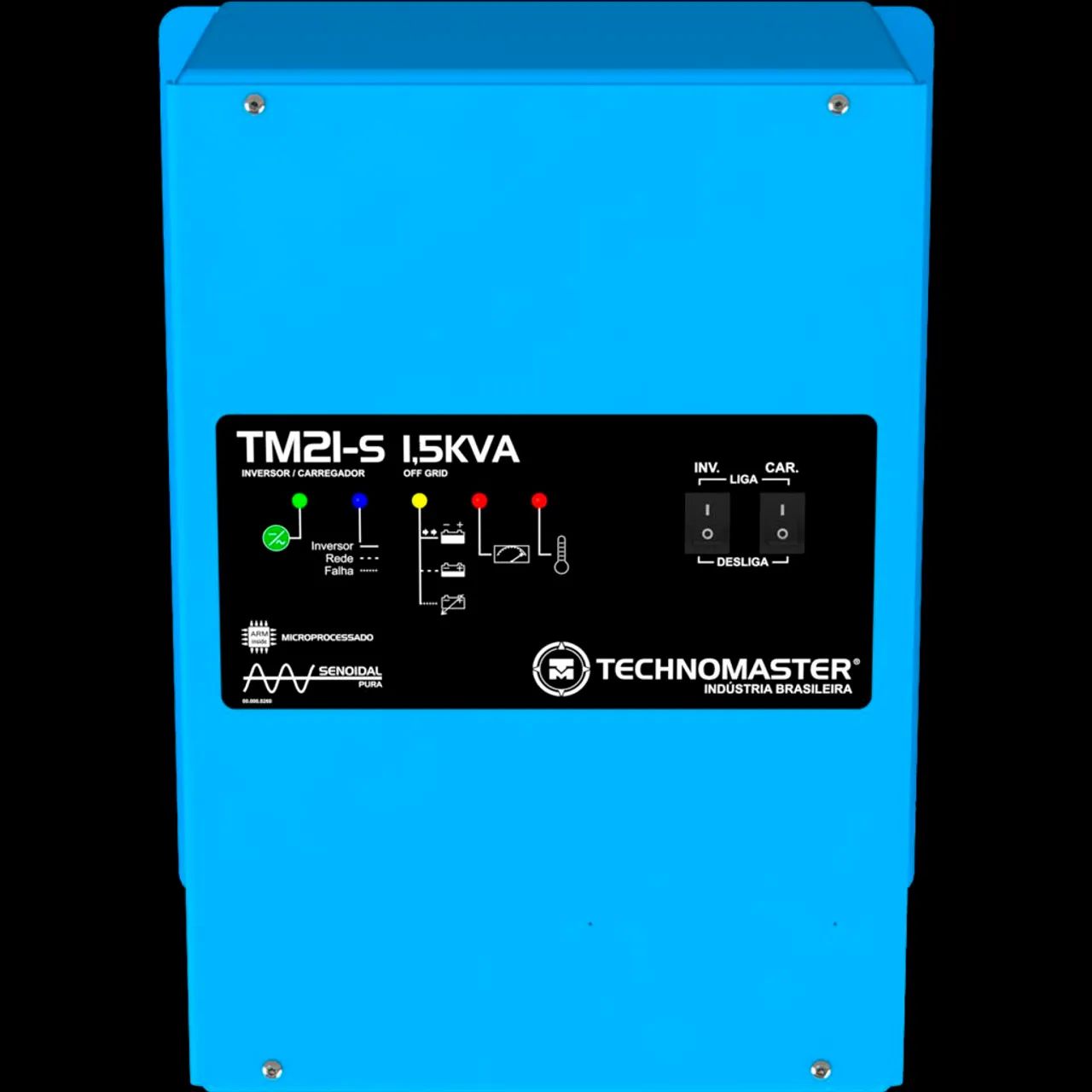 Inversor tecnomaster 1,5kva híbrido de 12v para 127v - Iluminação ...