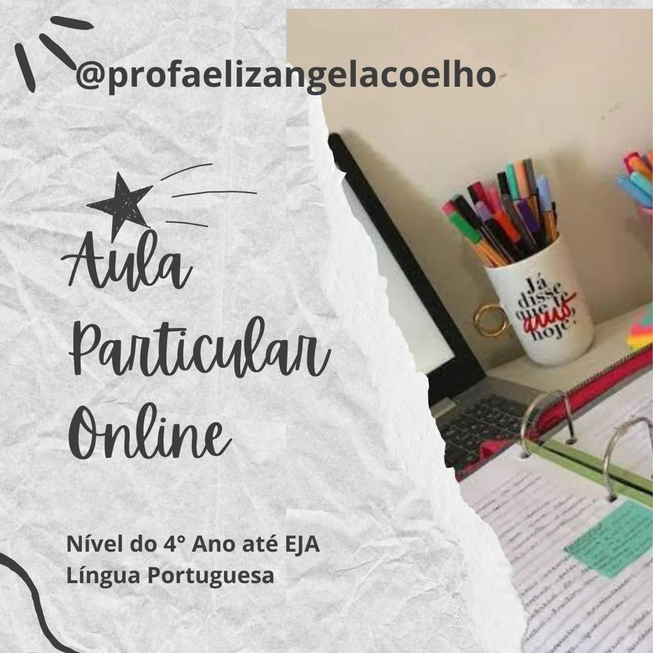 Aula Particular Online de Língua Portuguesa (a partir do 4 ° Ano ...