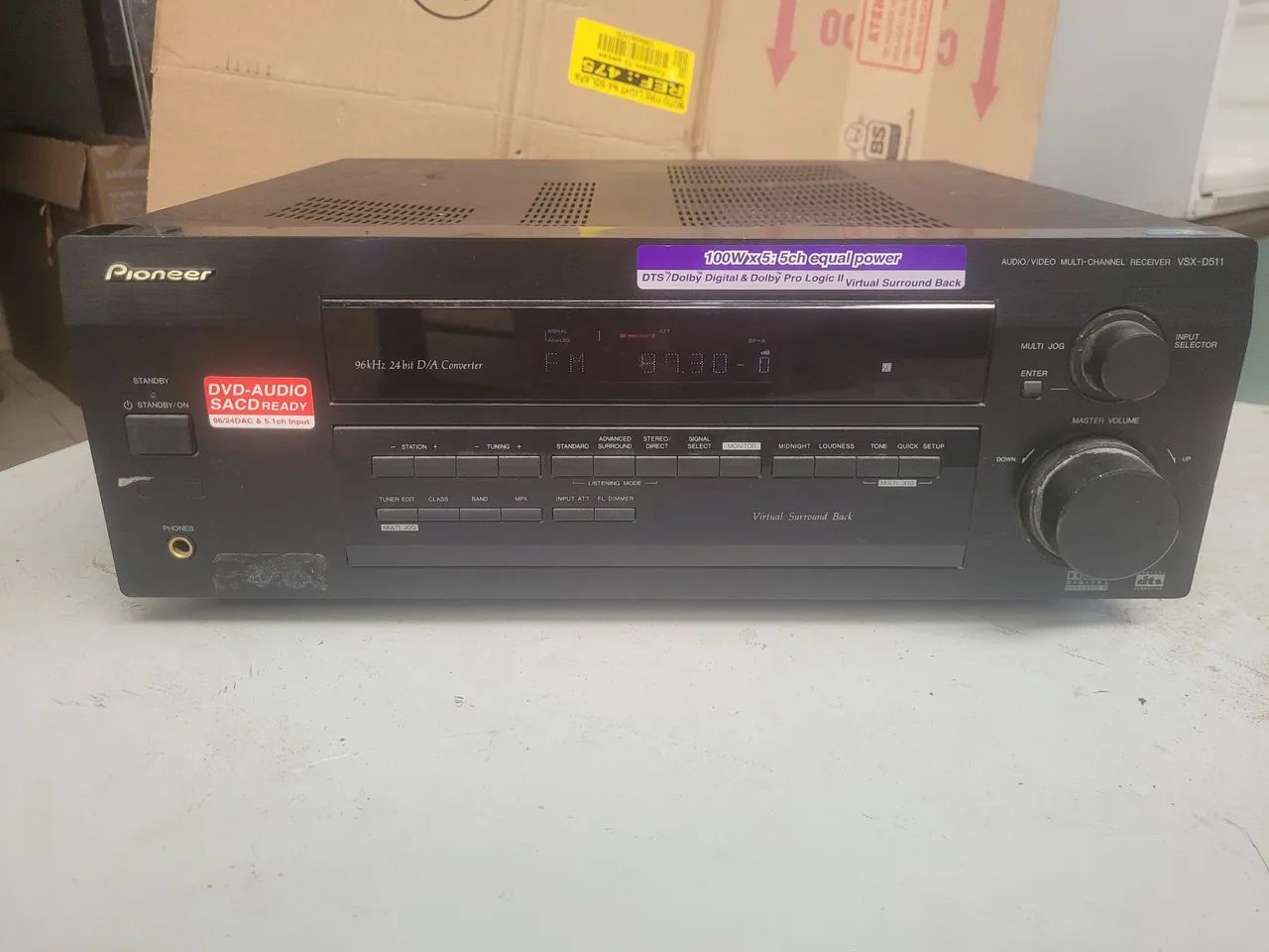Receiver Pioneer VSX-D511 5.1ch 100W - Aparelhos de Som - Jardim São José, Belo Horizonte ...