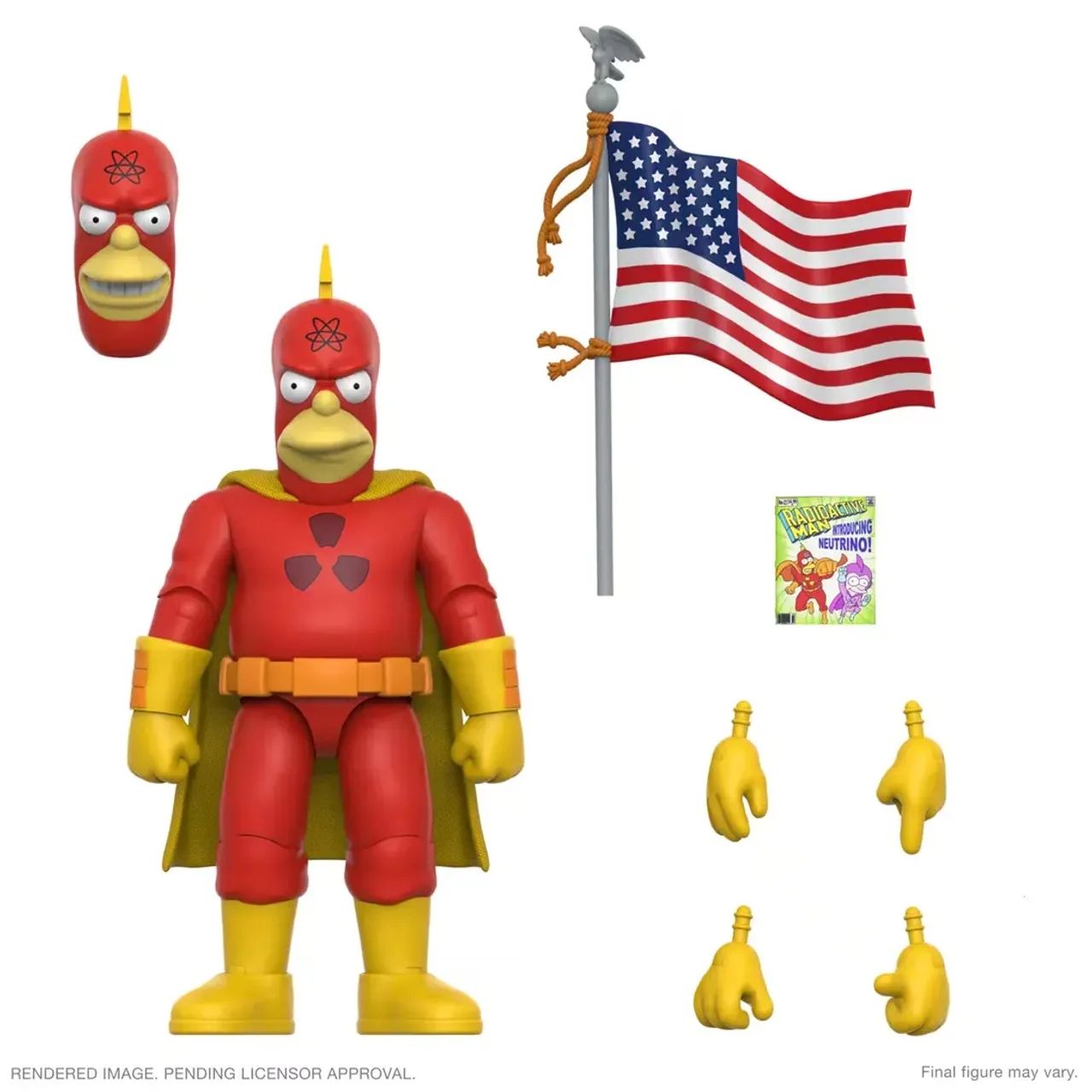 Radioactive Man - Simpsons Ultimates Super7 - Hobbies e coleções ...