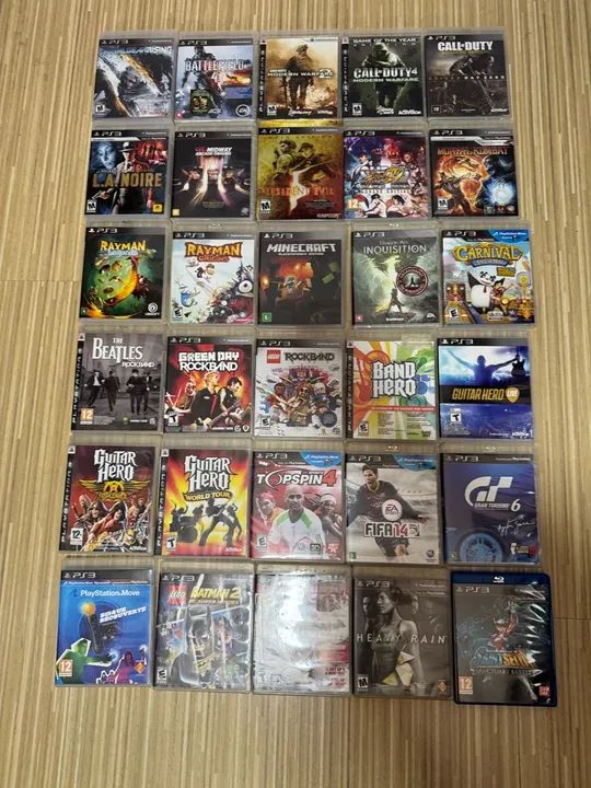 Coleção de Games PS3 - Diversos Títulos! - Jogos de Vídeo Game ...