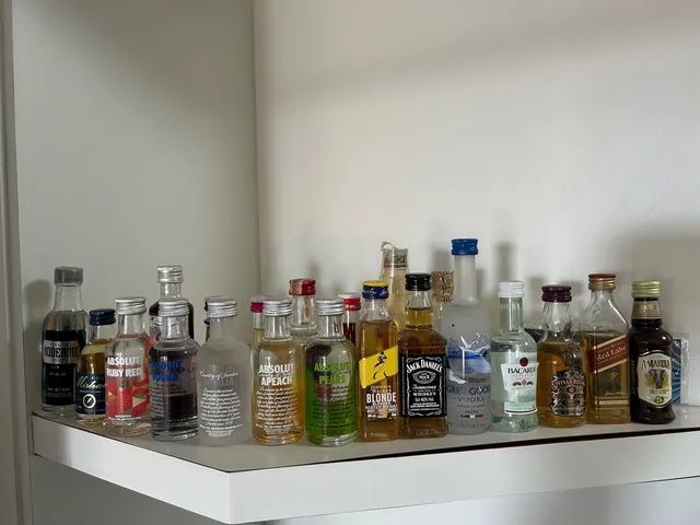 "mini garrafas de bebidas" no Brasil