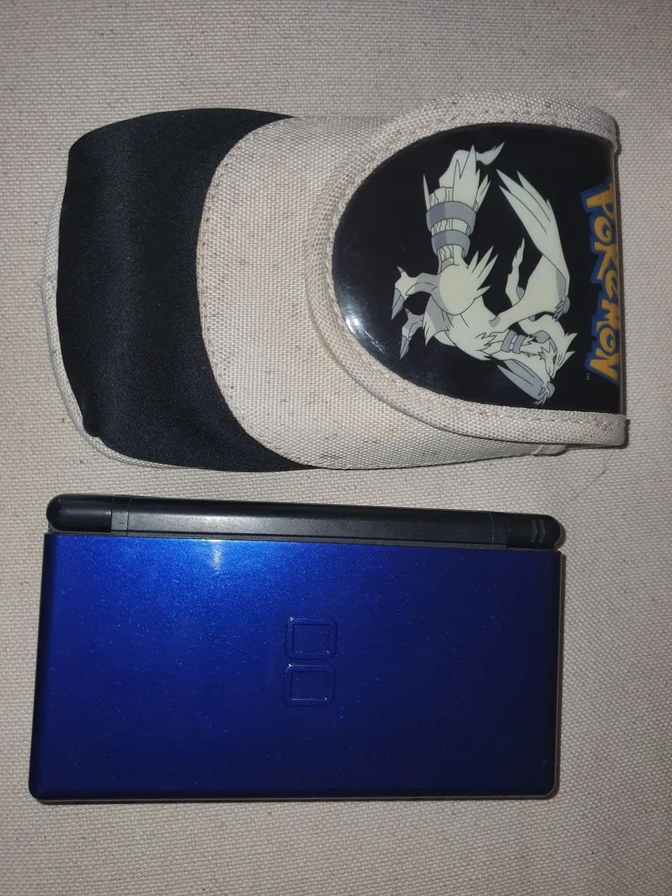 Nintendo DS lite case pokémon e flash card com vários jogos na cor azul ...