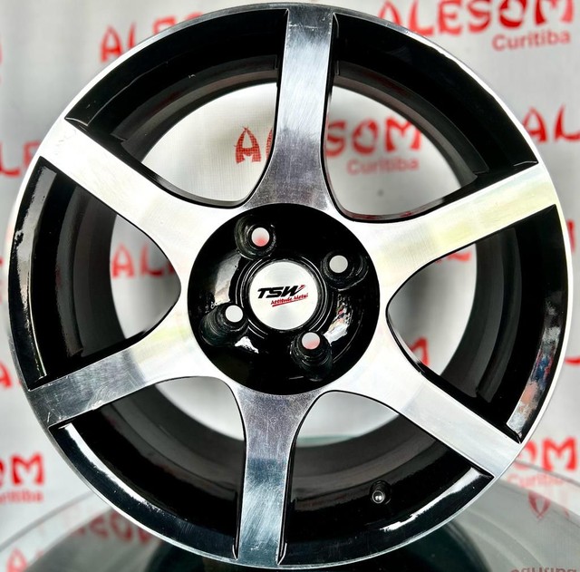 Rodas Esportivas TSW aro 16 Furacão 4x100 parcelo em até 24x no boleto ...