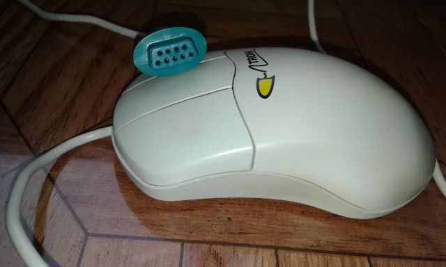 Mouse Serial Antigo - Bolinha - Raridade - Periféricos e Acessórios de ...